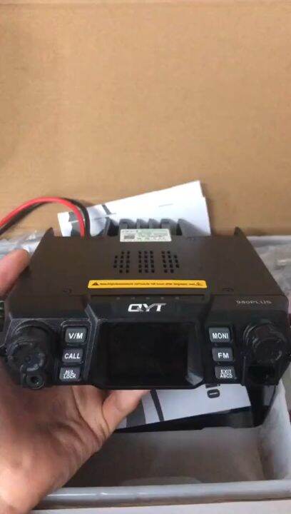 QYT KT-980 Plus 75W Base radio VHF 136-174mhz UHF 400-480mhz Dual Band ...