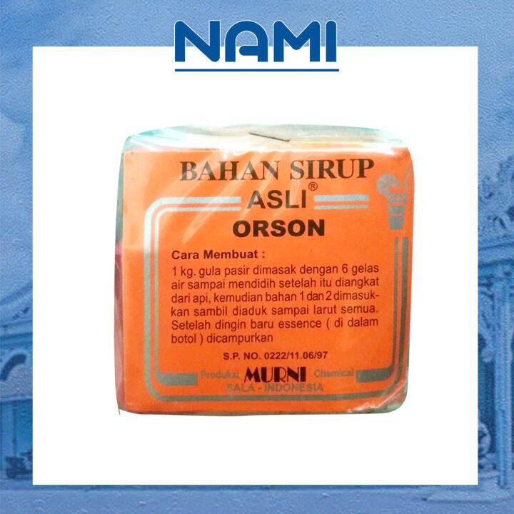 bahan sirup rasa orson | Lazada Indonesia