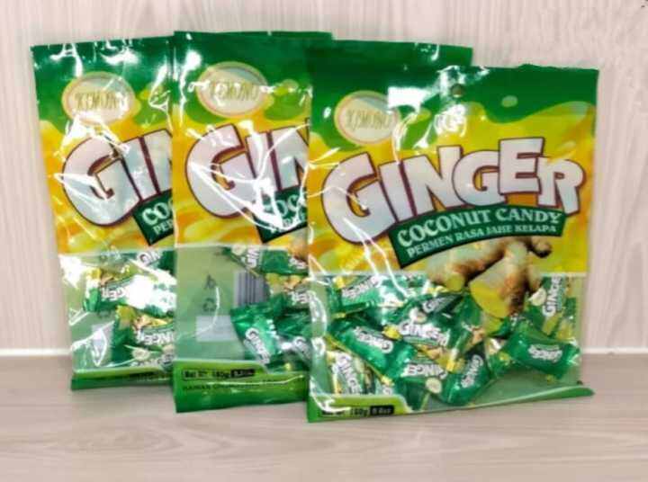 PERMEN RASA JAHE KELAPA | GINGER COCONUT CANDY | KIMONO 180 gram ...