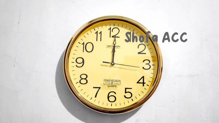 Jam Dinding Esti Loren Bunyi Lonceng Musik Melodi Per Jam 32 cm ...