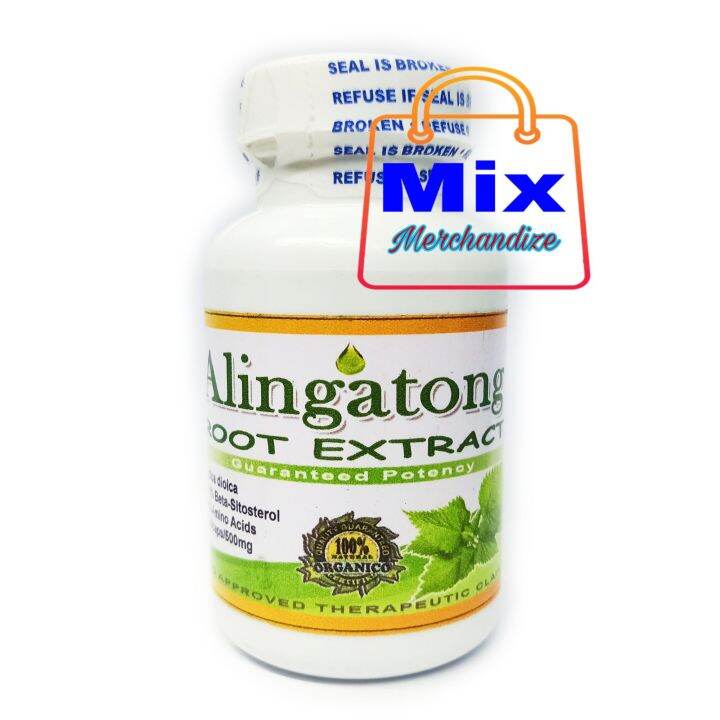 Alingatong Capsule Root Extract Herbal Food Supplement 100 Capsules ...