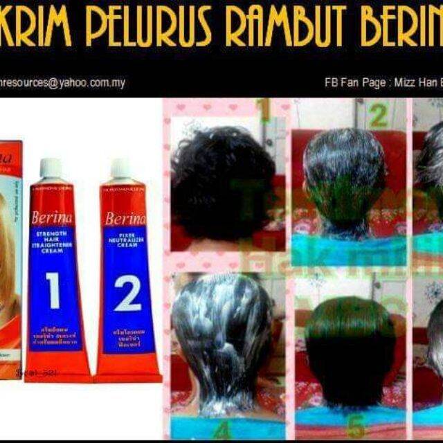 krim pelurus rambut berina | Lazada