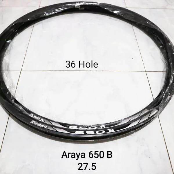 RIMS ARAYA 650 B 27.5 36 HOLE VELG SEPEDA MTB KHUSUS REM CAKRAM ALLOY ...