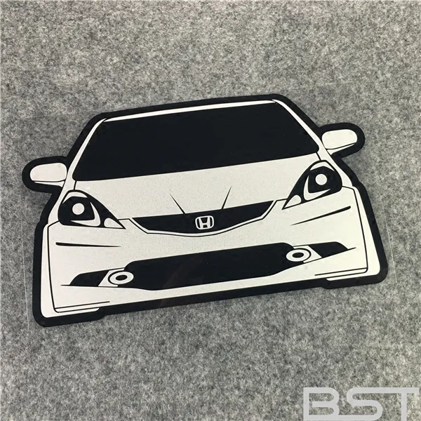JDM Low Lying Modified Honda Fit/Jazz Ge8 RS Early-Stage Car Stickers ...
