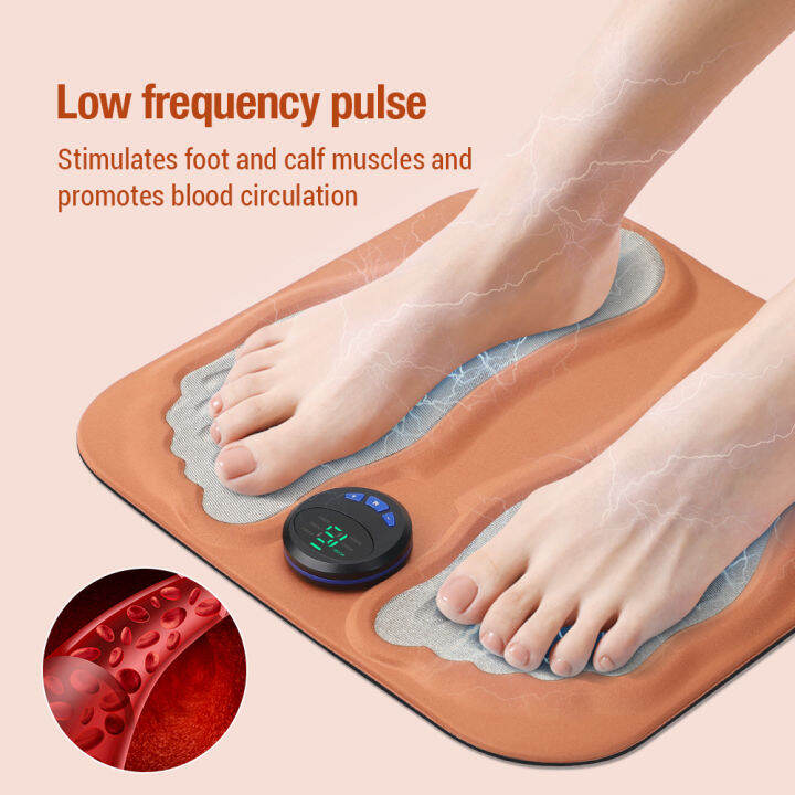 Ems Foot Massage Pad Electric Massage Mat 3d Foot Massager Machine Usb