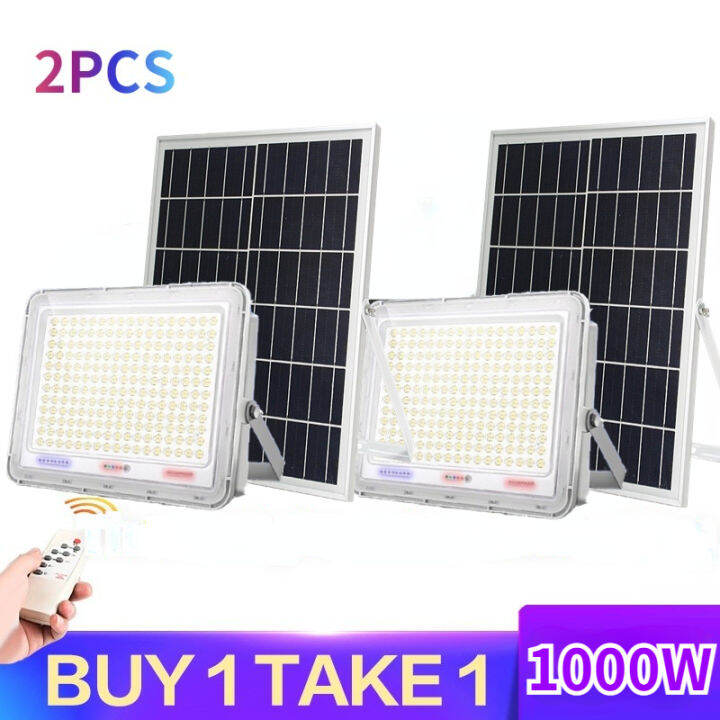 Solar light 1000W 10 year warranty solar light outdoor 816LED light ...