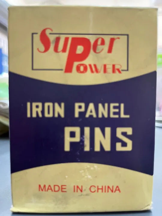 Power Iron Panel Pins/ Paku Siling/ Ceiling Nails/ Paku Plywood 3/4 ...