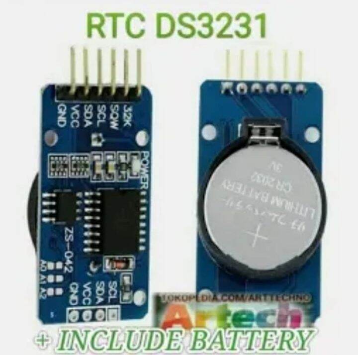 rtc ds3231plus batre Arduino uno r3 real time clock nano mega | Lazada ...