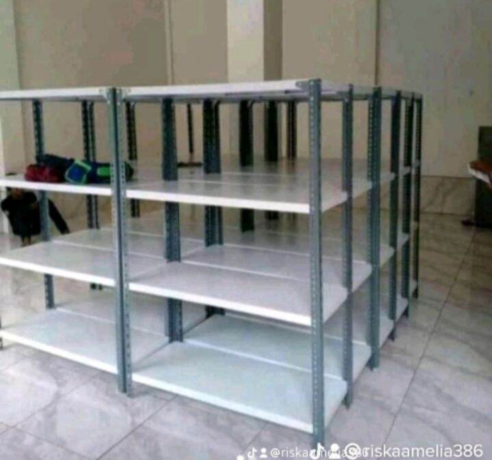 RAK BESI SIKU 4 SUSUN | Lazada Indonesia