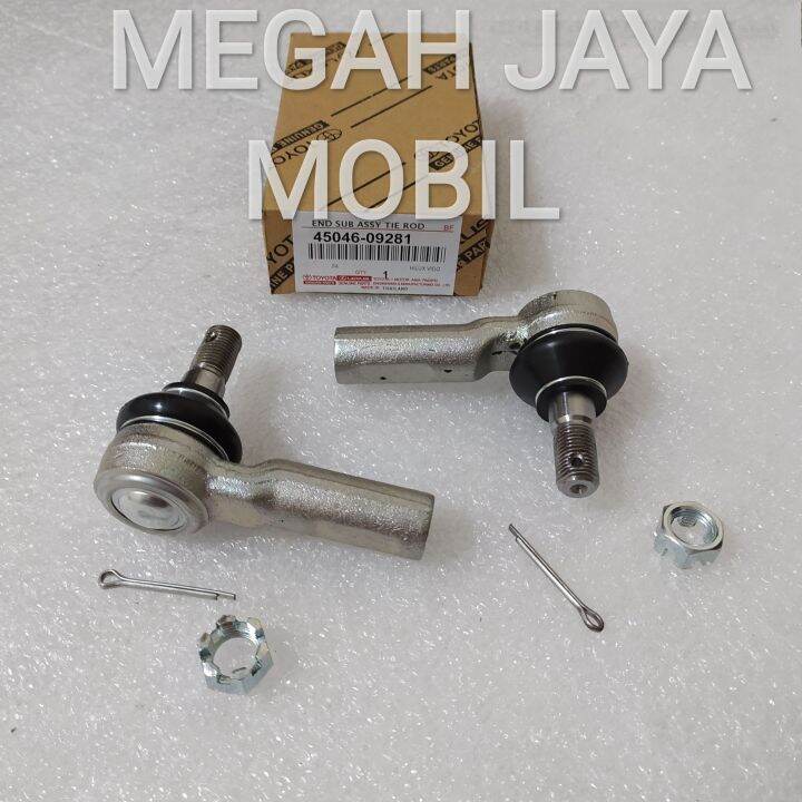 Tie rod end tirod Toyota Fortuner / Hilux double cabin 2005-2014 ...