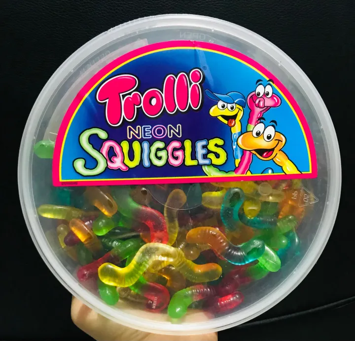 Trolli Neon Squiggles Gummy Candies 500g | Lazada PH
