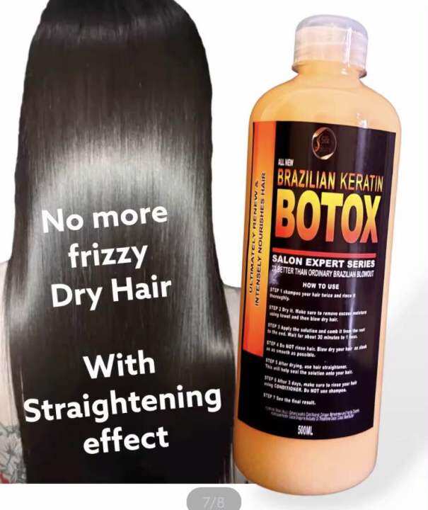 500ml Brazilian Keratin Botox Hair Treatment upto 80% Straightening ...
