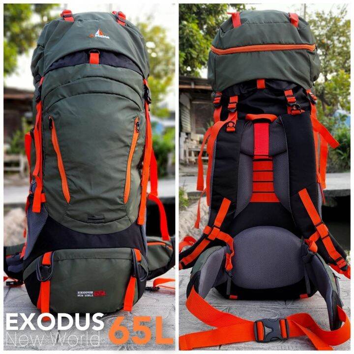 Tas Gunung Carrier Backpack Mountain Hiking Bag 65 Liter Amos Not Eiger ...