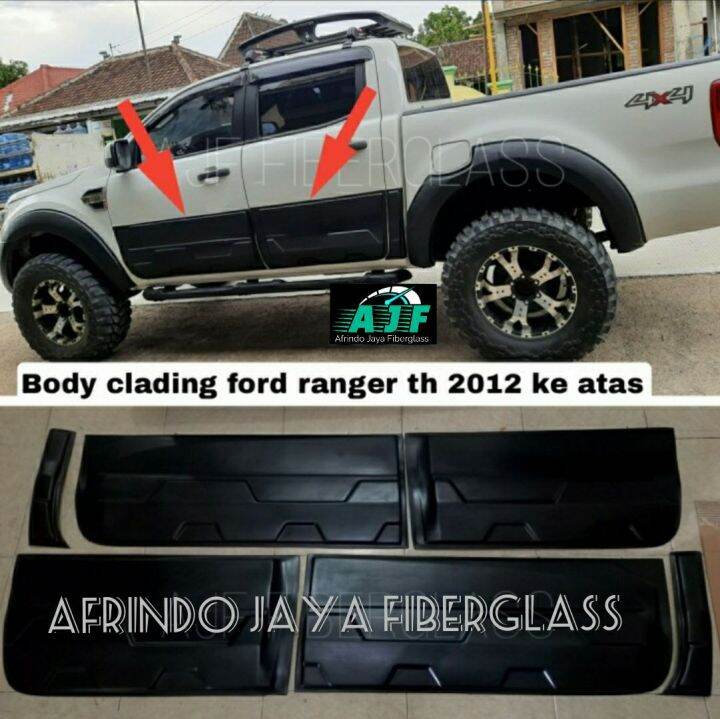 BODY CLADDING FORD RANGER tahun 2012 keatas | Lazada Indonesia