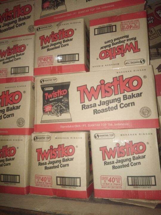 Twistko jagung bakar 1 dus isi 40 bungkus | Lazada Indonesia