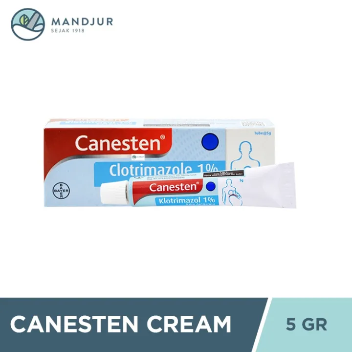Canesten Krim 5Gr,-Salep Infeksi Jamur Kulit,Panu,Kadas,Kurap | Lazada ...