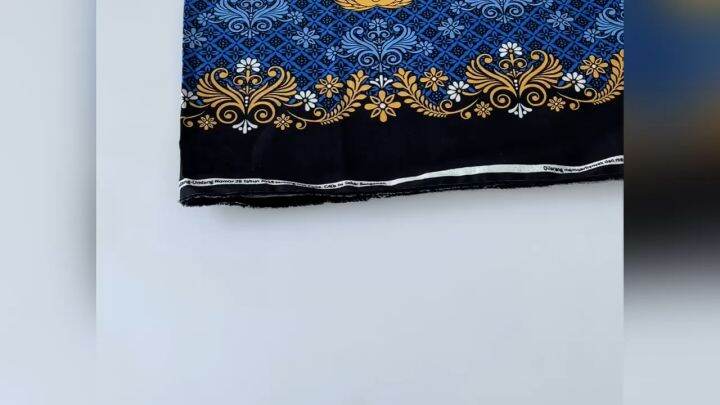 KAIN BAJU/KAIN BATIK PNS DOUBLE BORDER 50s 40s- KORPRI - REGISTER PNS ...