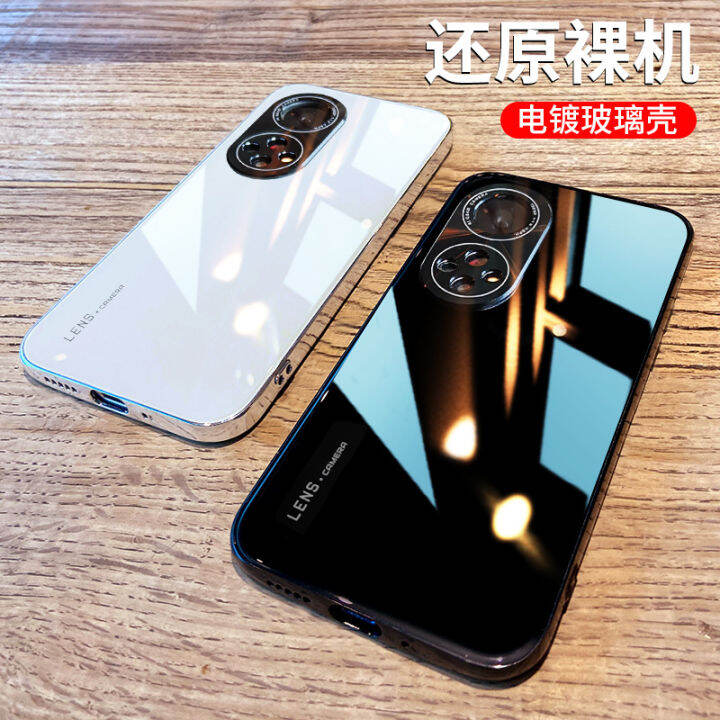 เคสโทรศัพท์มือถือเหมาะสำหรับหัวเว่ย nova9แบบใหม่ nova9pro คู่รักระดับไฮเอนด์แฟชั่น SE กระจกชุบ ...