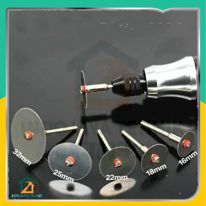 Mata Bor Gergaji Gerinda Mini 1 set isi 6 pcs berbagai ukuran berbentuk ...