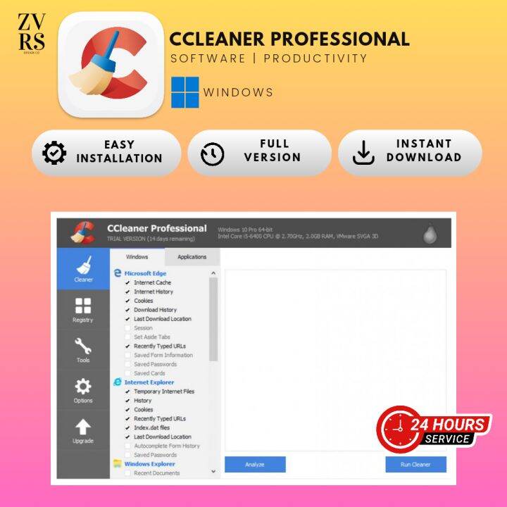Ccleaner Professional & Business Edition 2023 for Windows Lifetime ...