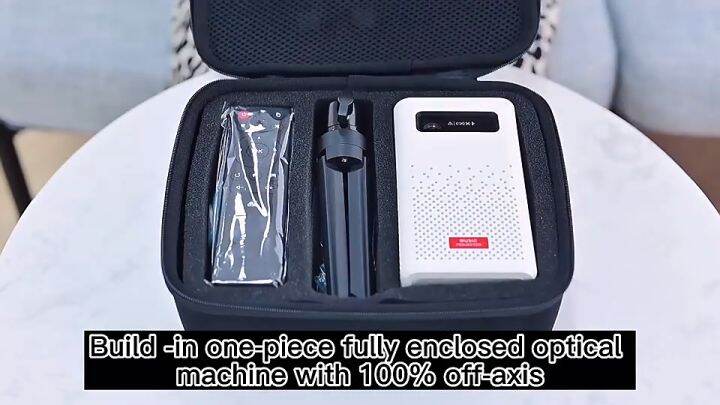 4K 3D Smart Android Mini Pocket Projector Led DLP Portable Wifi Beamer ...