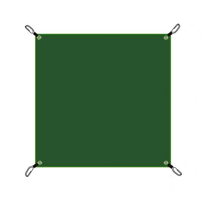 [Top Lander] 2.2x2.2m Camping Mat Tactical Awning Mat Army Green Tent ...