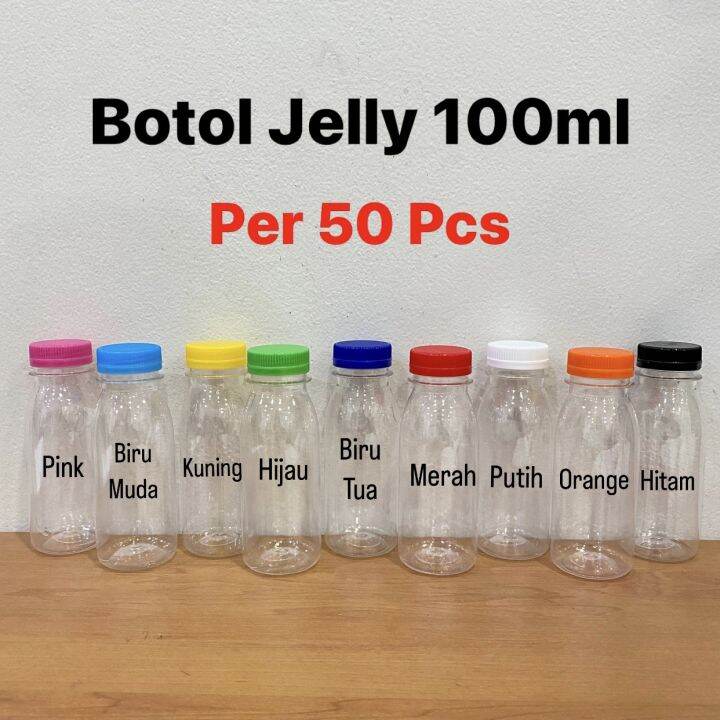 HARGA 50 PCS Botol Jelly 100ml | Lazada Indonesia