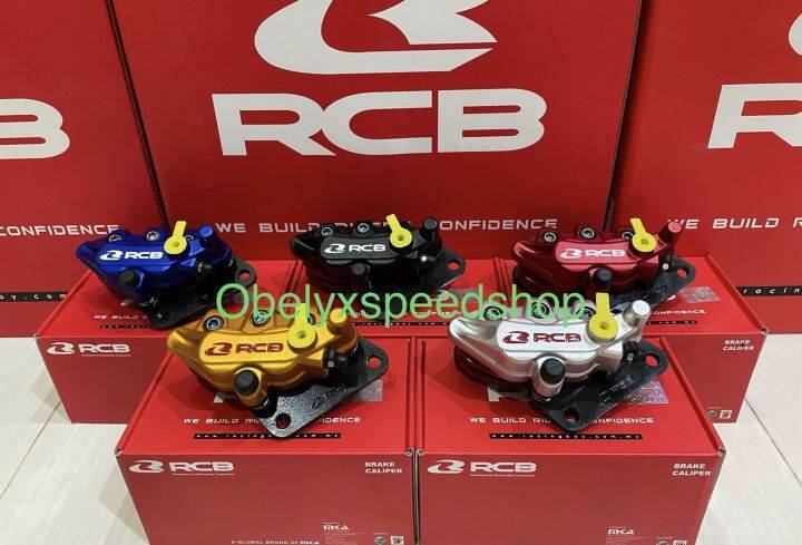 Kaliper Depan RCB 2 Piston S Series Vixion Mxking Byson R15 MT15 Rxking ...