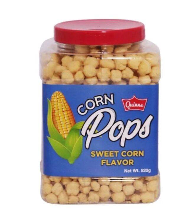 Quinns Corn Pop Sweet Corn Flavors 520g | Lazada PH