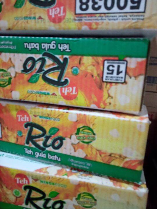 teh Rio gula batu minuman teh | Lazada Indonesia