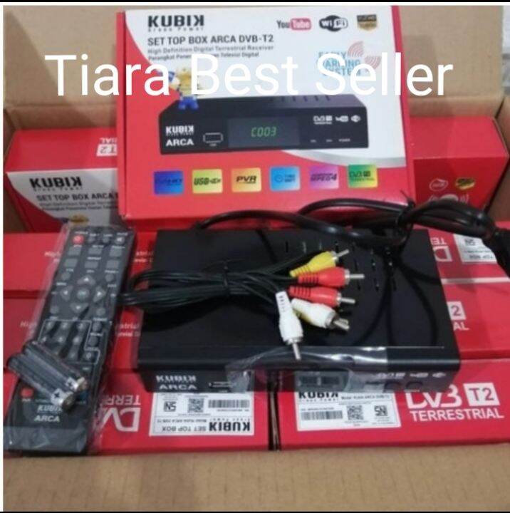 Set Top Box Receiver Tv Stb Digital Kubik Arca DVB T2 Full HD Murah ...