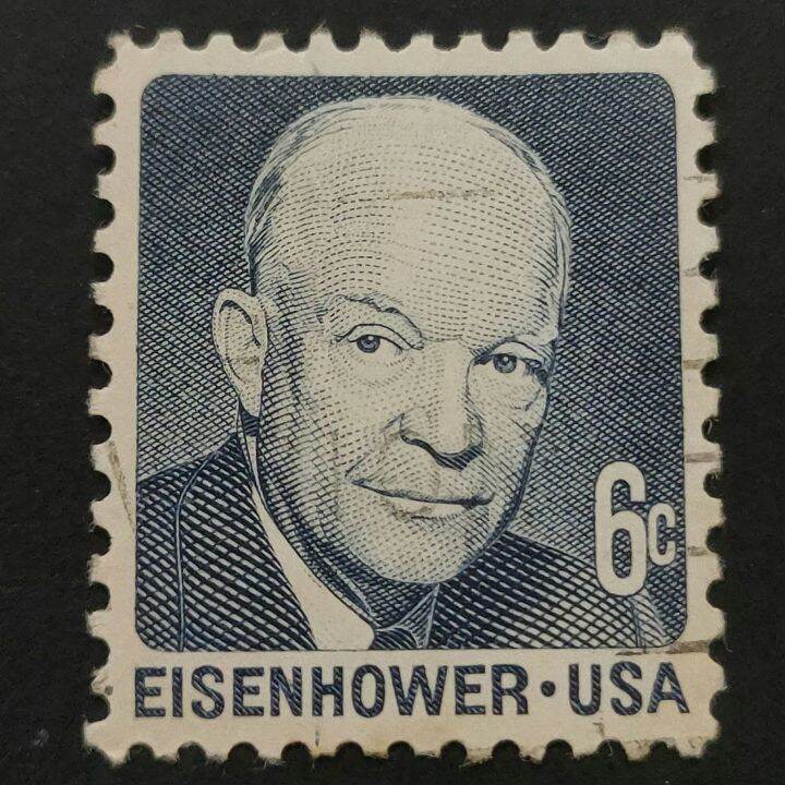 1970 Stamp USA-Complete Unique Used Stamp-6c Eisenhower Statesman | Lazada