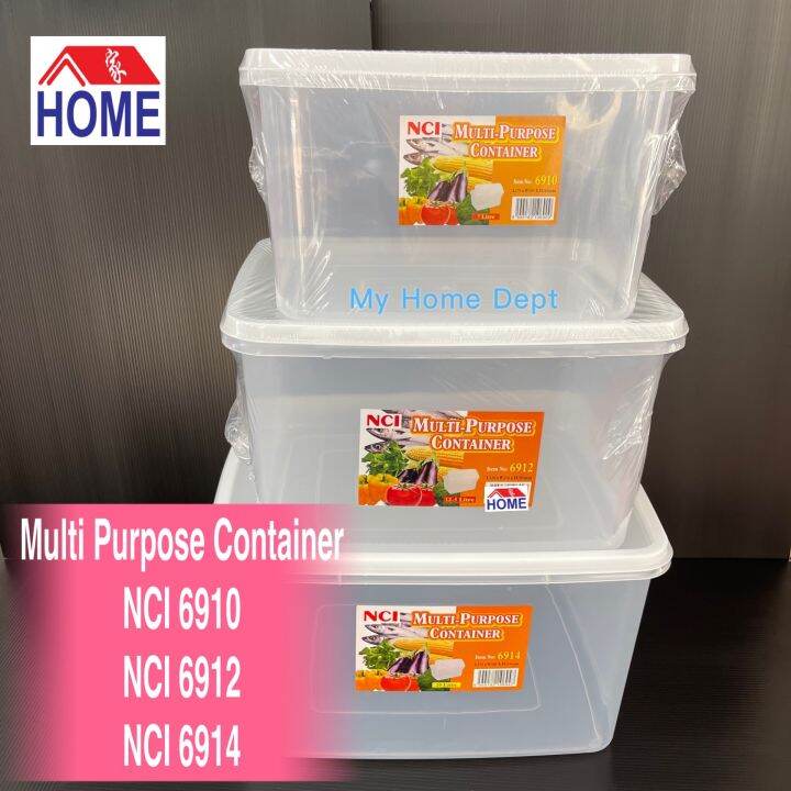 NCI Transparent Multipurpose Storage Box/ Storage Container / Storage ...