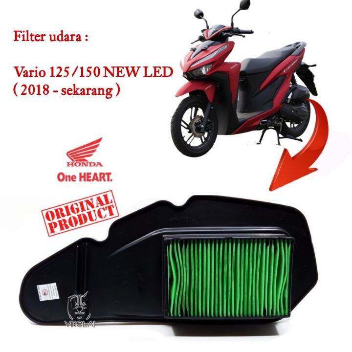 Filter udara saringan hawa Vario 125/150 new LED 2018-2023 | Lazada ...