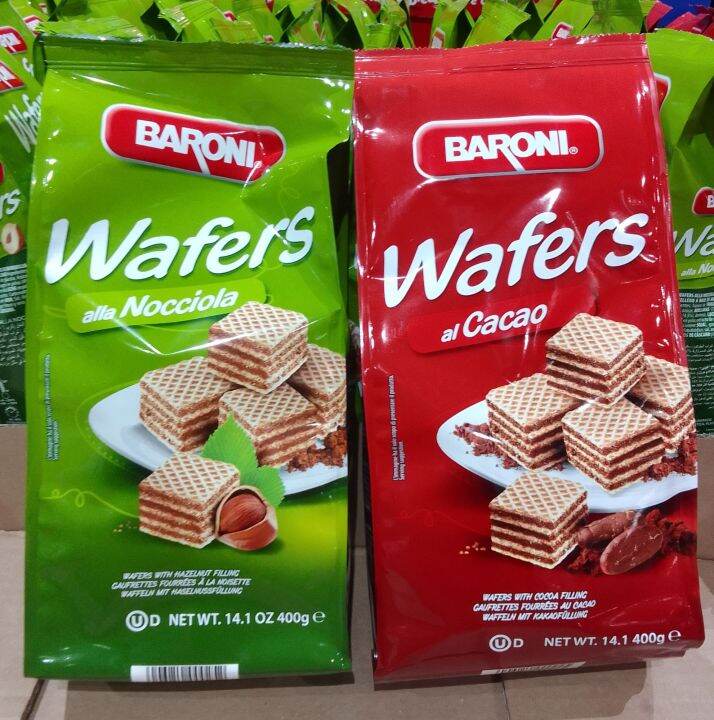 BARONI WAFER 14.1oz (400g) ALLA NOCCIOLA/AL CACAO | Lazada PH