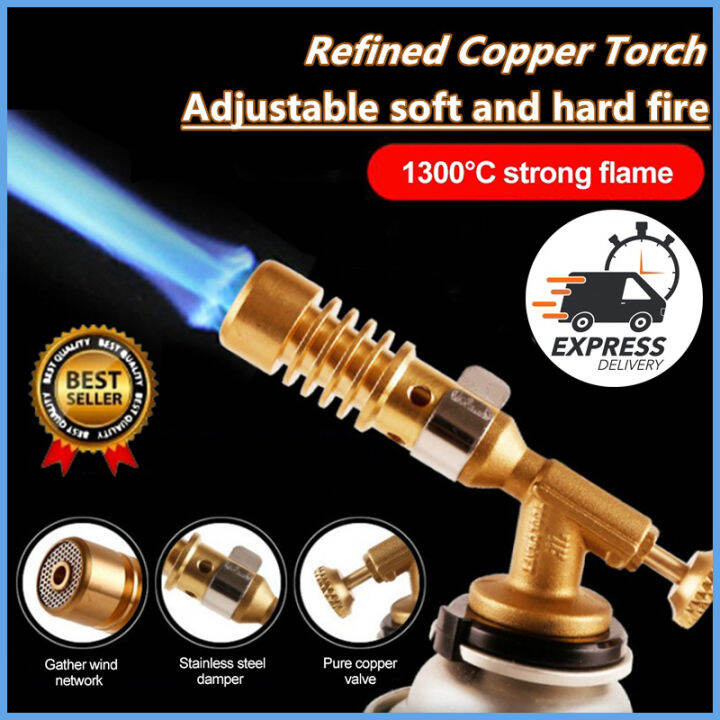 Cassette Flame Gun Outdoor Barbecue Welding Igniter Portable Metal ...