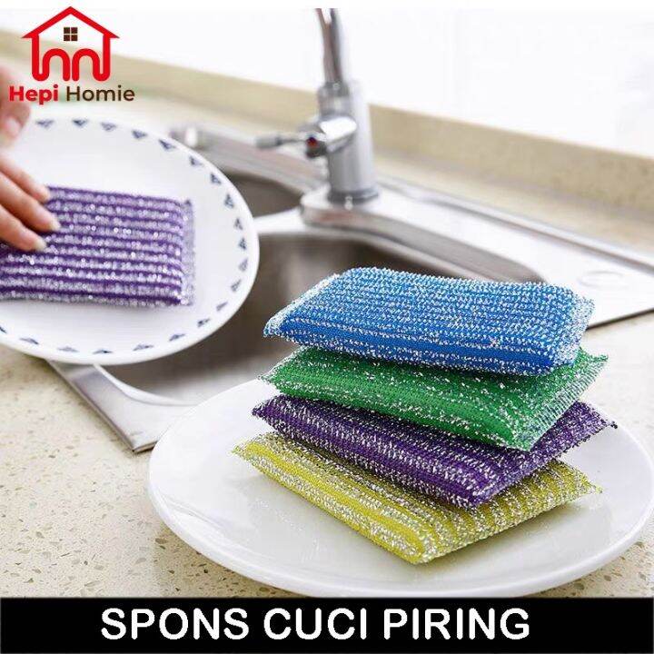 spons cuci piring berbahan halus dan kasar | Lazada Indonesia