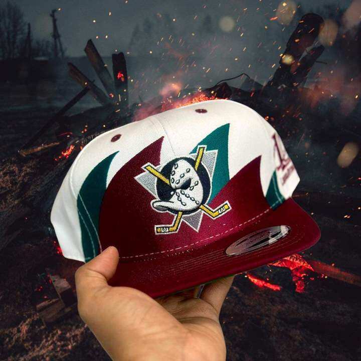 Mighty Ducks Sharkstooth Vintage Cap Snapback with box | Lazada PH
