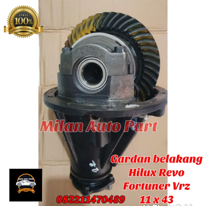 Gardan belakang Hilux Revo Fortuner VRZ diesel double cabin gigi 11x43 ...