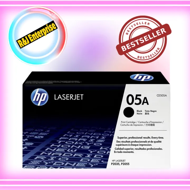 HP 05A Black Original LaserJet Toner Cartridge | Lazada PH