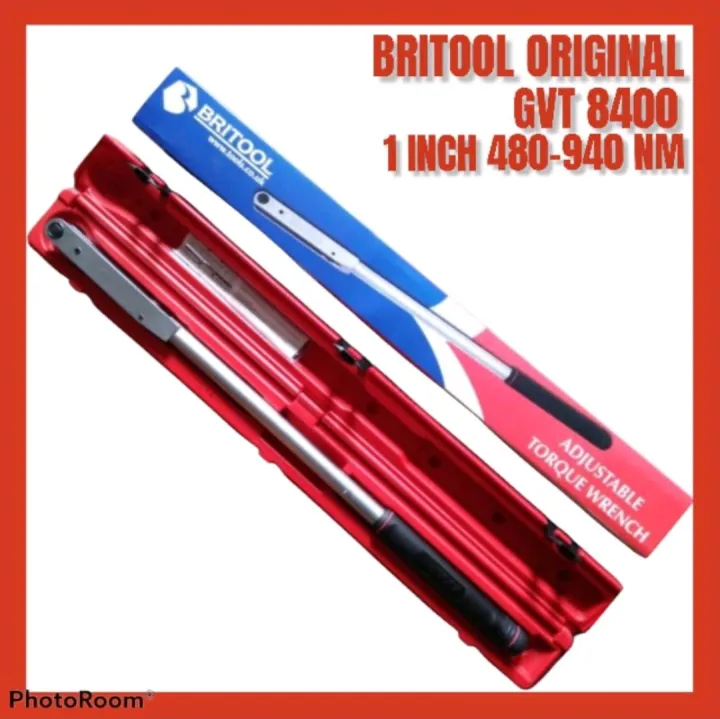BRITOOL GVT 8400 GVT8400 Drive 1" KUNCI MOMENT / TORQUE WRENCH ORIGINAL ...