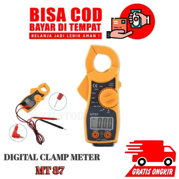 Tang Amper / Digital Clamp Meter MT87 Digital Multimeter | Lazada Indonesia