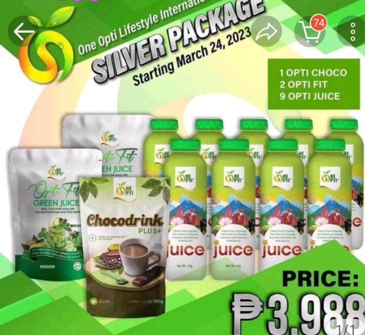 One opti 15 in 1 Juice | Lazada PH