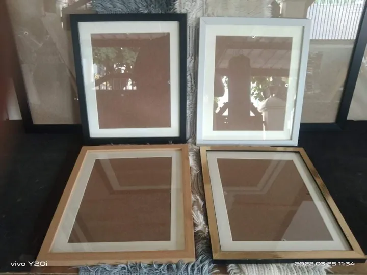 40X40cm Wall frame with matting. | Lazada PH