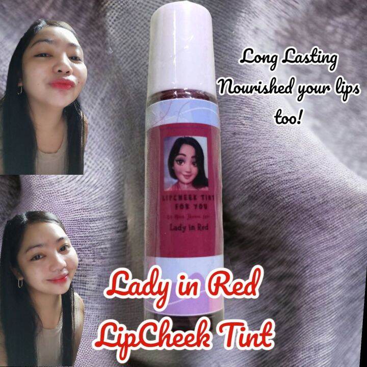 Dby Lipcheek Tint For You Lady In Red Lazada Ph