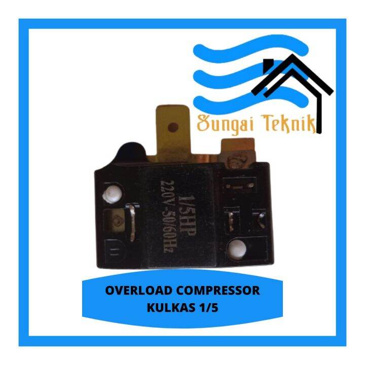 OVERLOAD COMPRESSOR KULKAS 1/5 | Lazada Indonesia