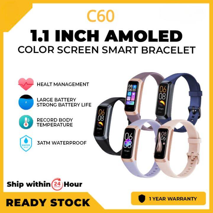 🎁 Original Product + FREE Shipping 🎁 panda C60 Smart Watch 1.1 Inch ...