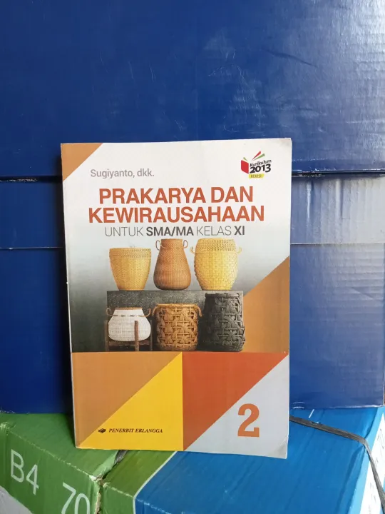buku prakarya dan kewirausahaan kelas 11 SMA Erlangga | Lazada Indonesia
