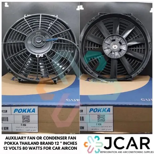 AUXILIARY FAN OR CONDENSER FAN POKKA THAILAND BRAND 12 " INCHES 12 ...