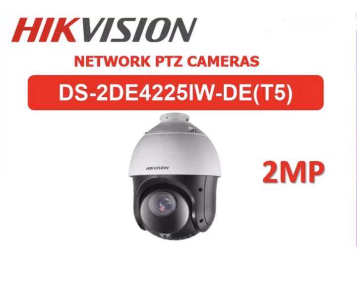 HIKVISION DS-2DE4225IW-DE(T5) 2MP 25X Powered by DarkFighter IR Network Speed Dome | Lazada
